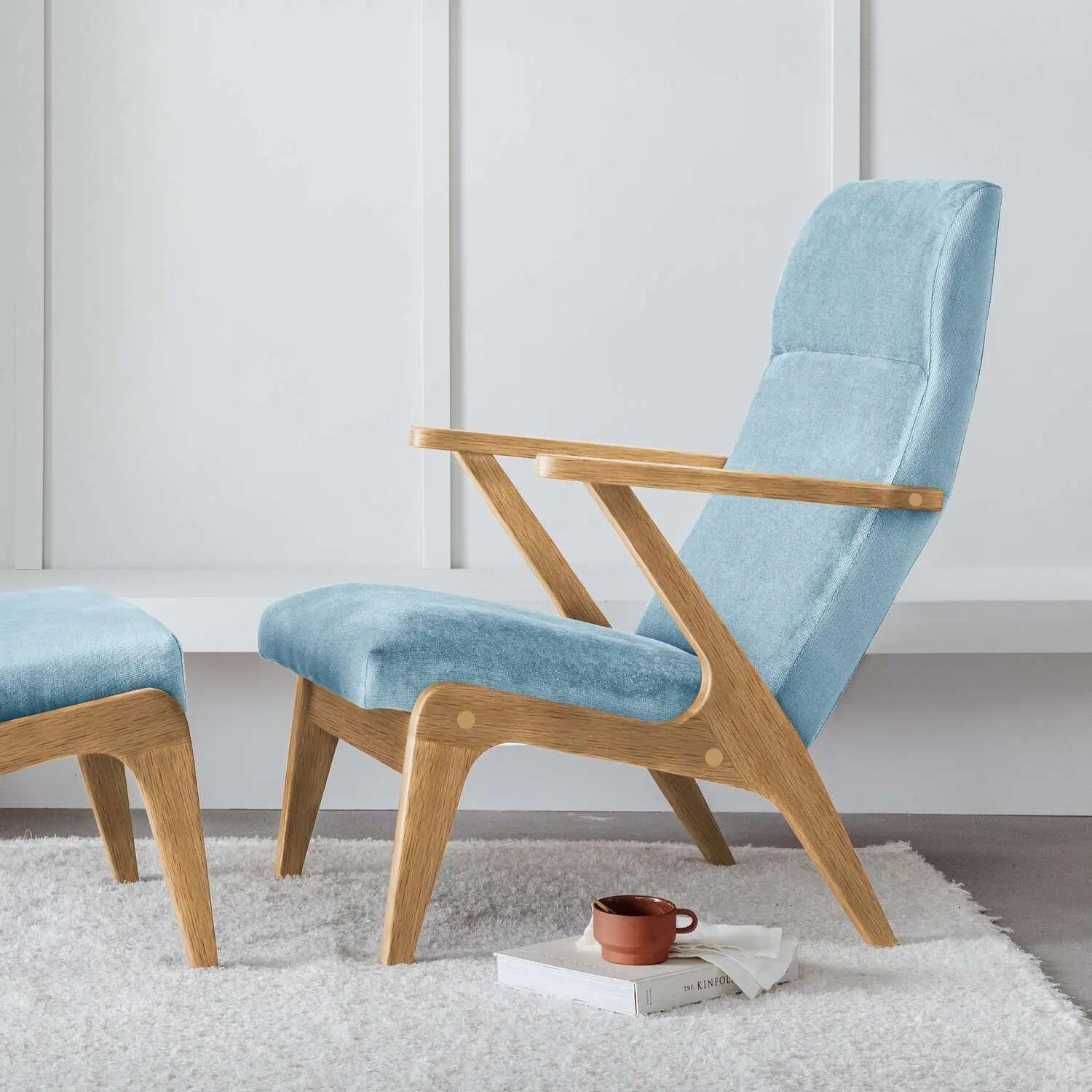 Apollo Lounge Sessel - Velvet Line - Sternzeit Design