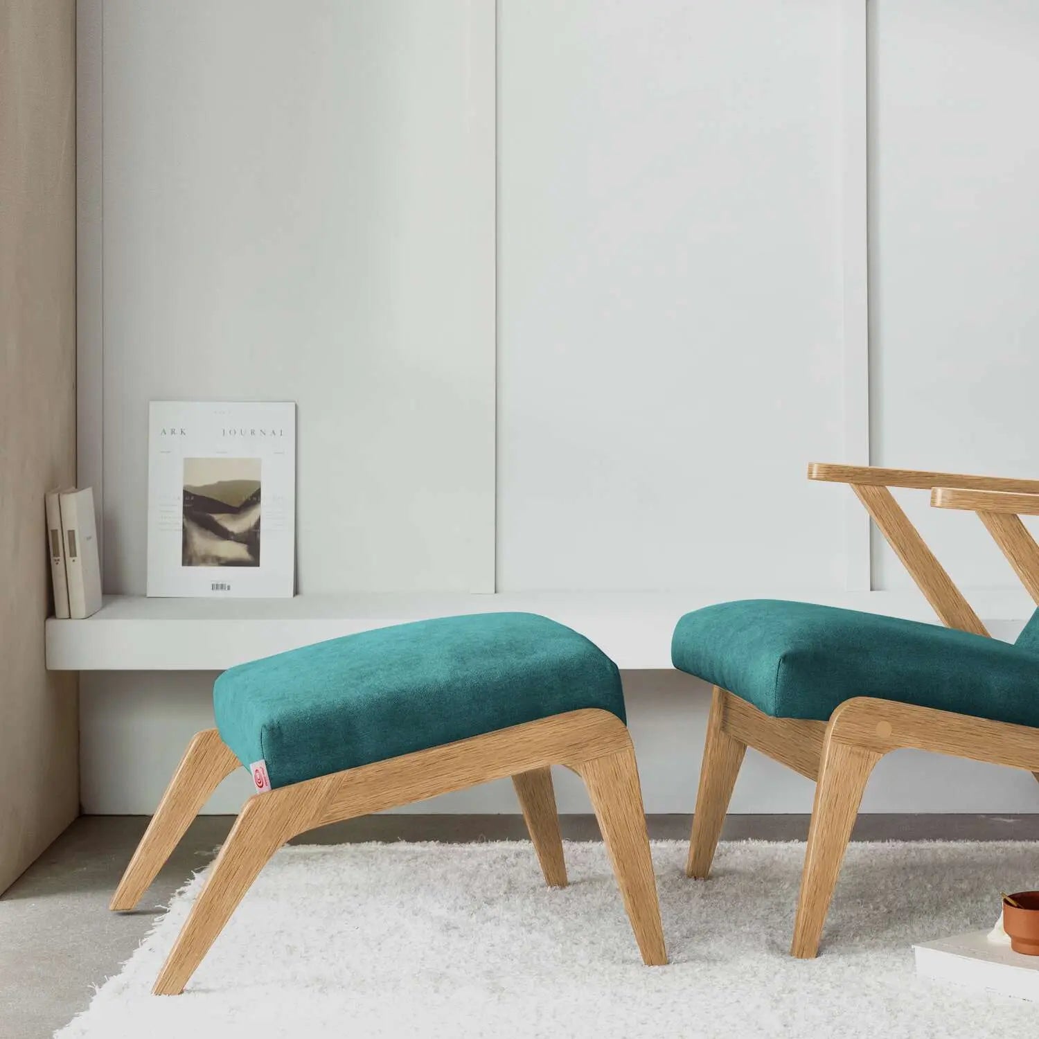 Apollo Fußhocker - Basic Line - Sternzeit Design